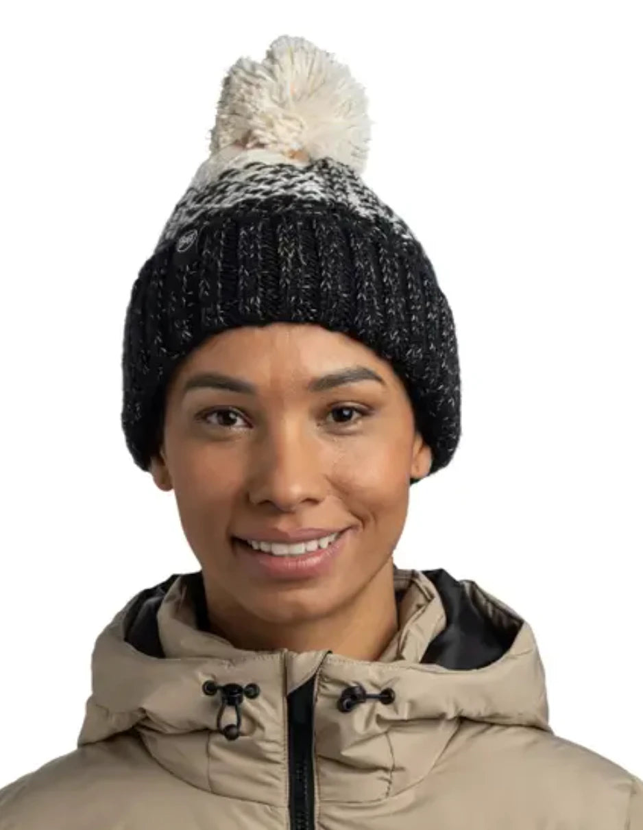 Buff Akna Knitted Beanie With Fleece Band - Snowfit
